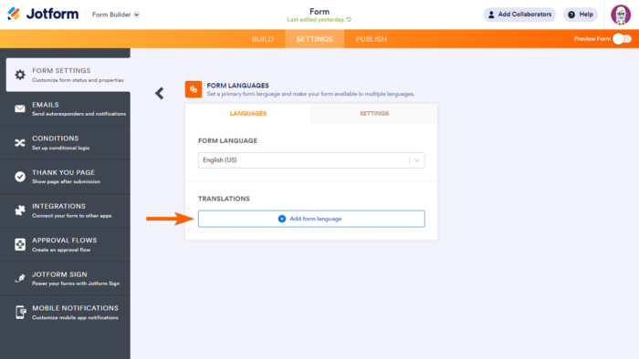How to Make Your Forms Multilingual