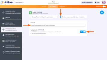 How to Send Submission Data via a POST Request