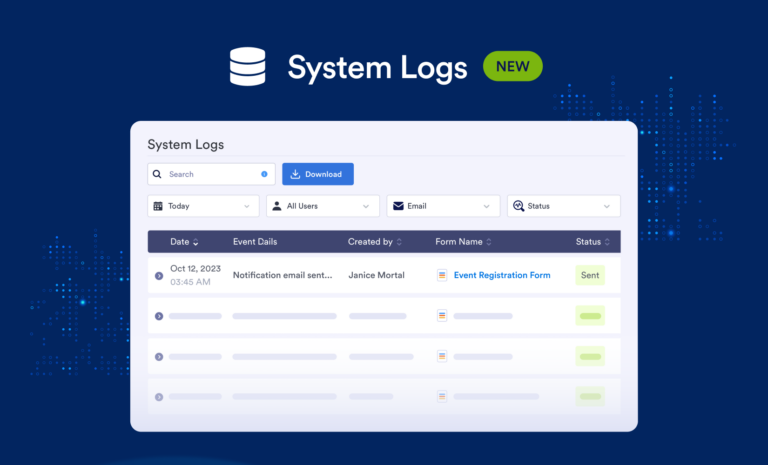 How to use System Logs for powerful Enterprise reporting | The Jotform Blog