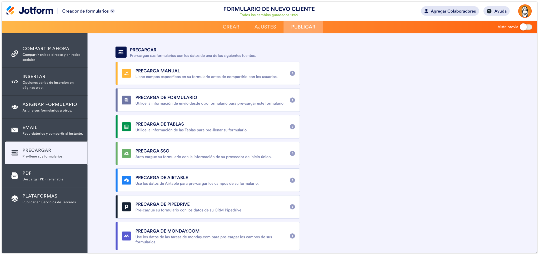 ¿Qué es Jotform prefill y cómo funciona?