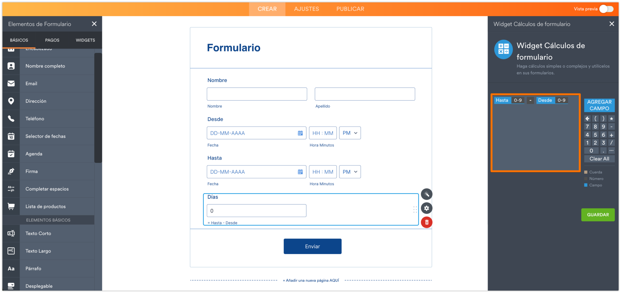 Cómo hacer cálculos con fecha y hora