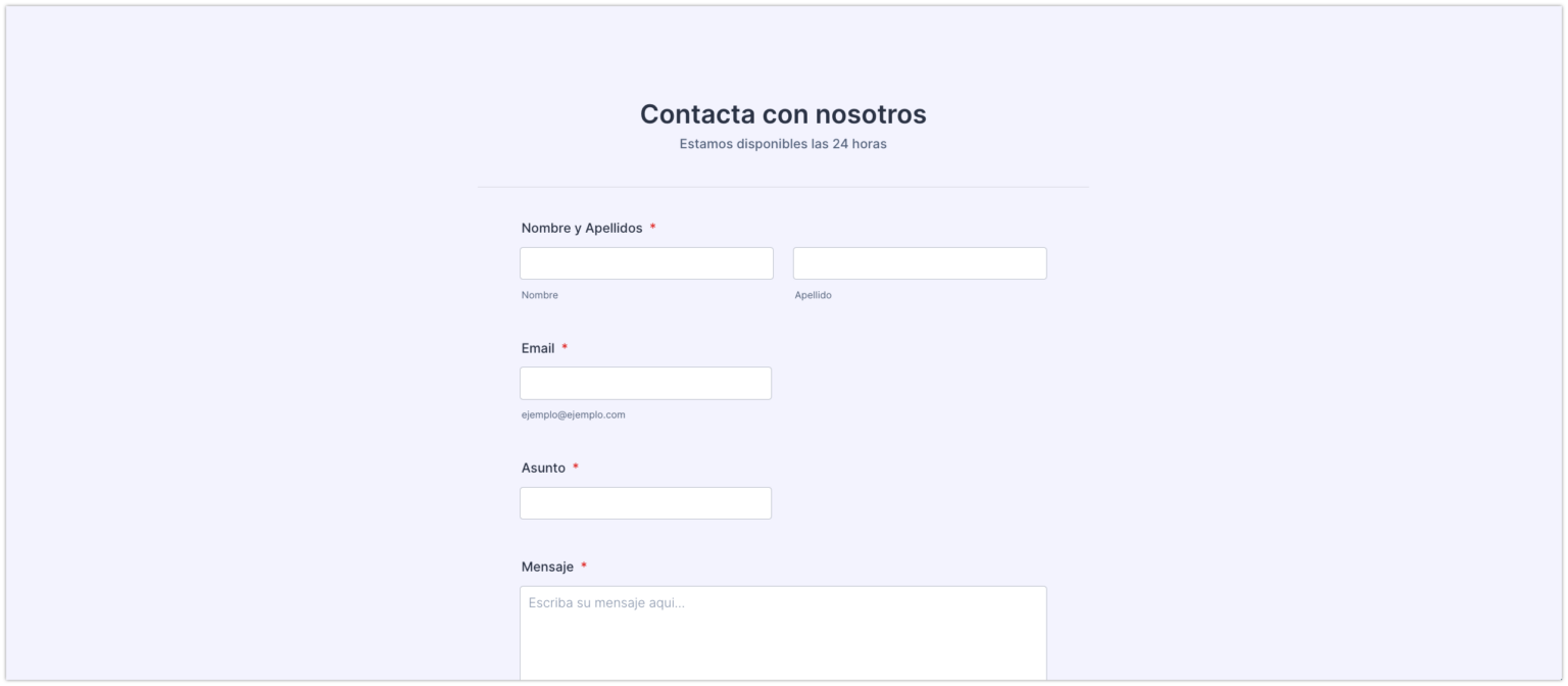 Cómo personalizar su formulario utilizando códigos CSS