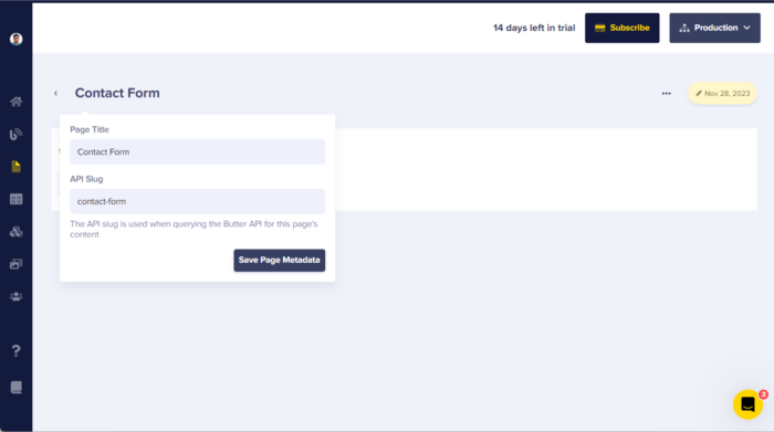 How to Add a Form to ButterCMS