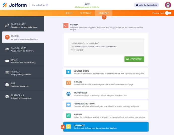 How to make popup forms in WordPress | The Jotform Blog