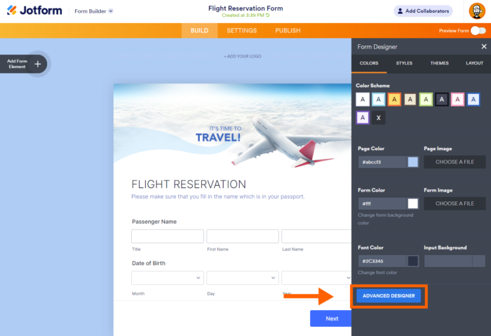 Level up your brand with the Advanced Form Designer from Jotform ...
