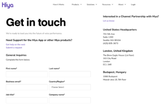 25 great “Contact Us” page examples - How to create a “Con... | The ...
