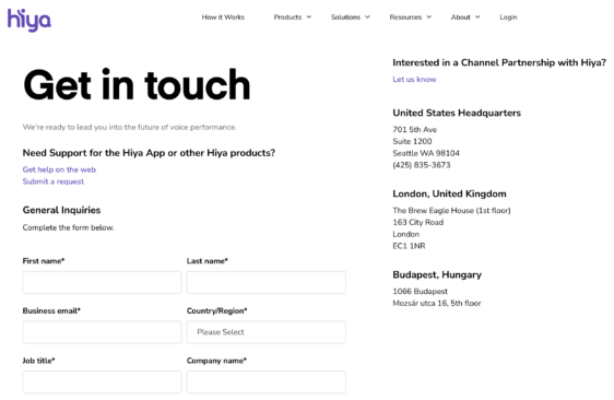 25 great “Contact Us” page examples - How to create a “Con... | The ...