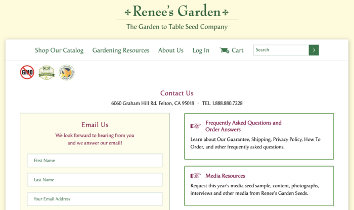25 great “Contact Us” page examples - How to create a “Contact Us” page ...