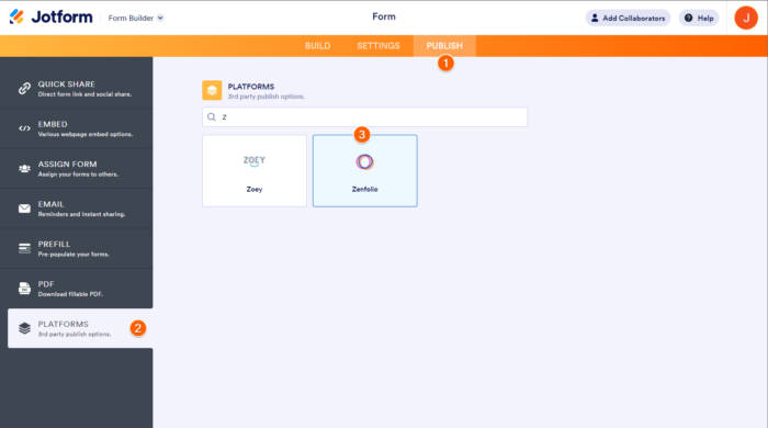 How to Add a Form to Zenfolio ProSuite/Portfolio Plus