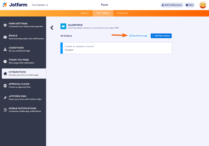 How to View Salesforce Integration Log Details
