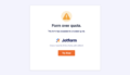 How to Resolve the Form Over Quota Error
