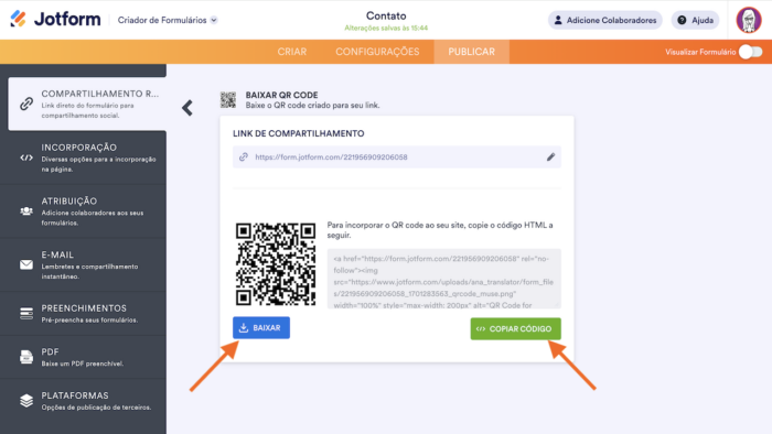 Como criar um QR code para um formulário do Google | The Jotform Blog