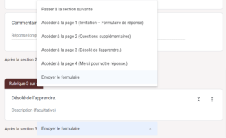 Comment créer des questions conditionnelles dans Google Forms | The ...