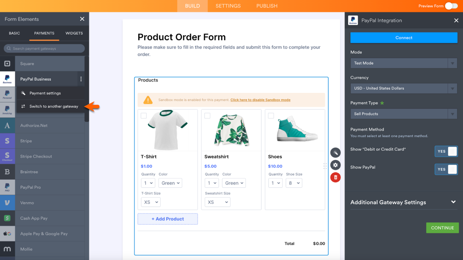 Introducing dynamic payment options with SensePass | The Jotform Blog
