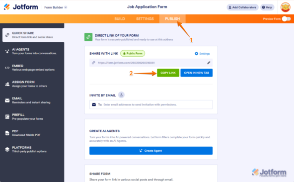 How to Copy a Form to Another Account