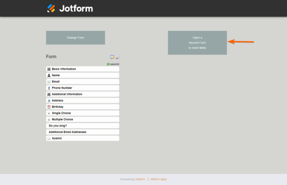 How to Copy Fields From One Form to Another
