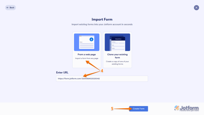 How to Copy a Form to Another Account