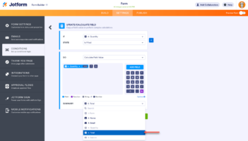 How to Calculate a Total with Jotform