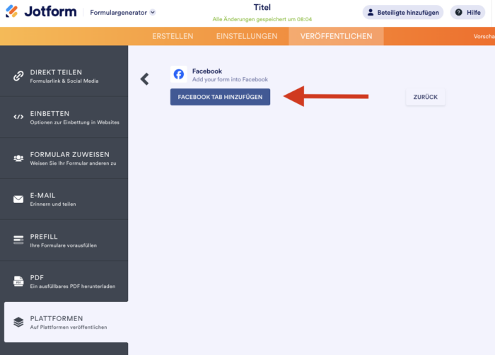 Wie man Facebook Formulare zur Lead-Generierung mit Jotform erstellt | The Jotform Blog