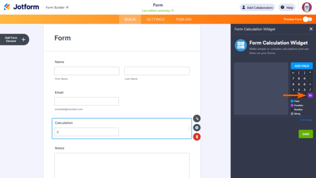 Form Calculation: Math Function Reference