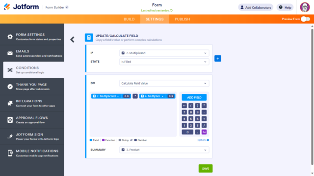 How to Insert Text or Calculation Into a Field Conditionally