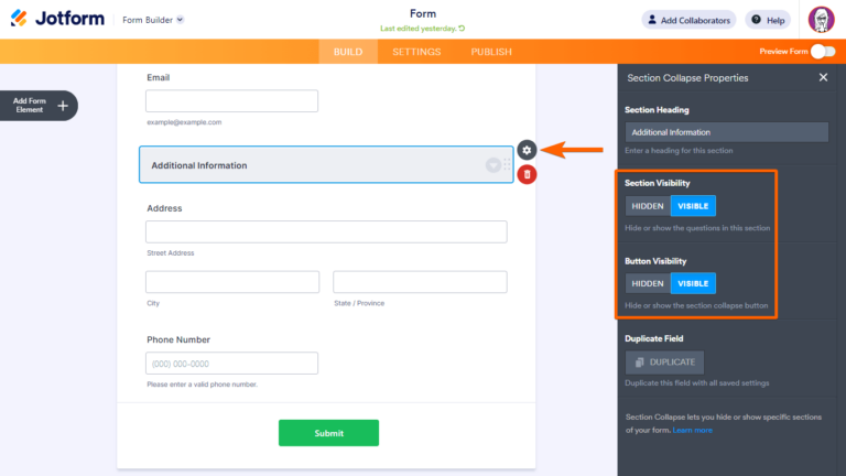 How to Group Your Form Fields