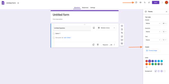 Everything about Google Forms header image size | The Jotform Blog
