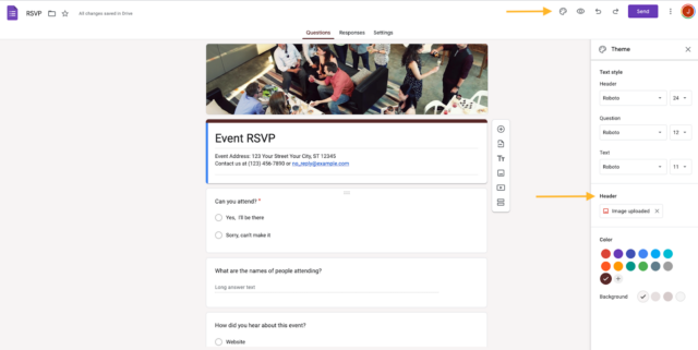 Everything about Google Forms header image size | The Jotform Blog
