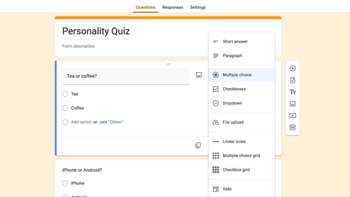 How to make personality quizzes in Google Forms | The Jotform Blog