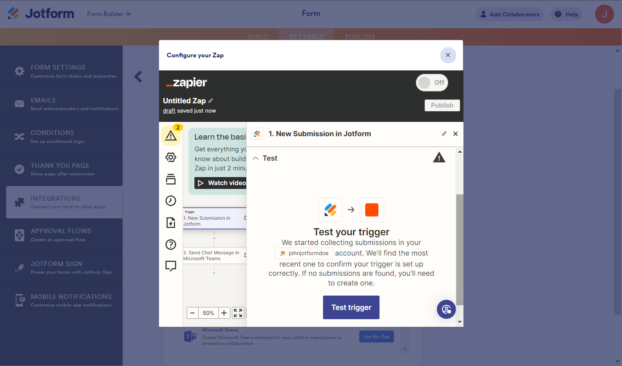 How to Integrate Microsoft Teams With Jotform