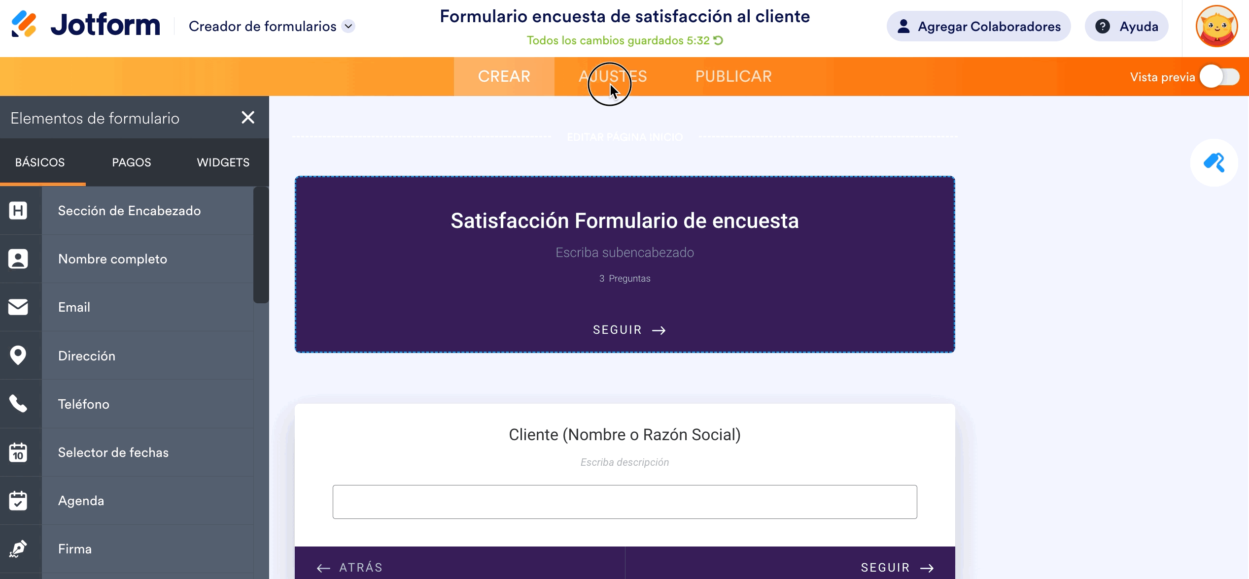 Cómo crear su primer formulario web