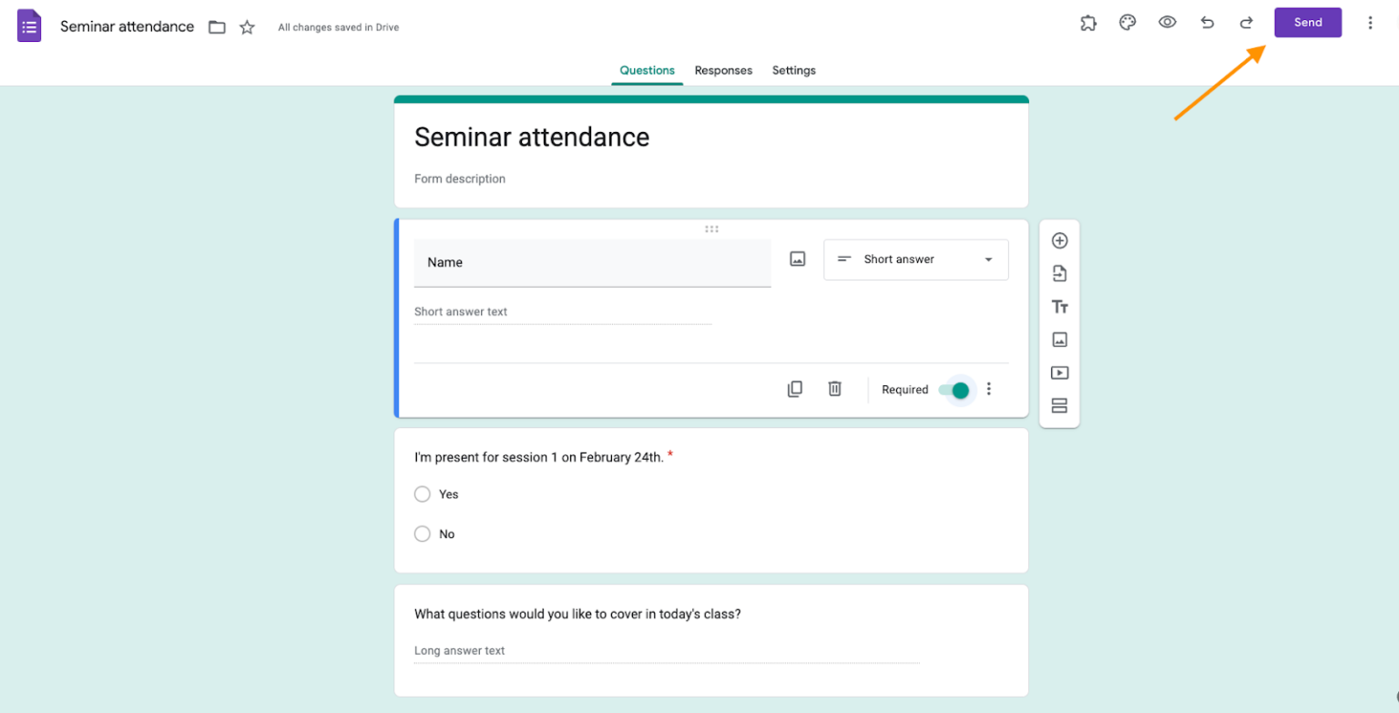 How to use QR codes to track attendance with Google Forms | The Jotform ...