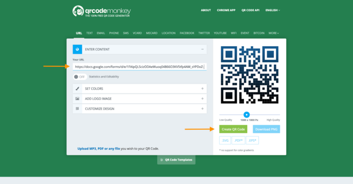 How to use QR codes to track attendance with Google Forms | The Jotform ...