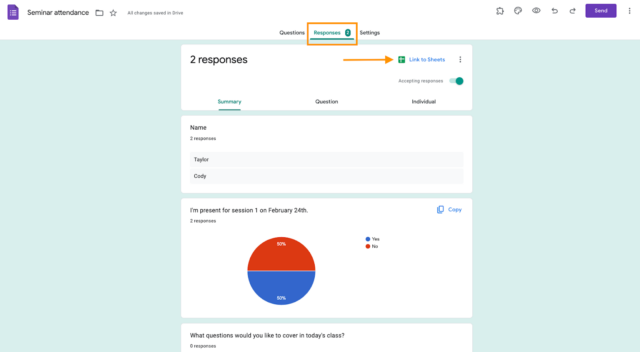 How to use QR codes to track attendance with Google Forms | The Jotform ...