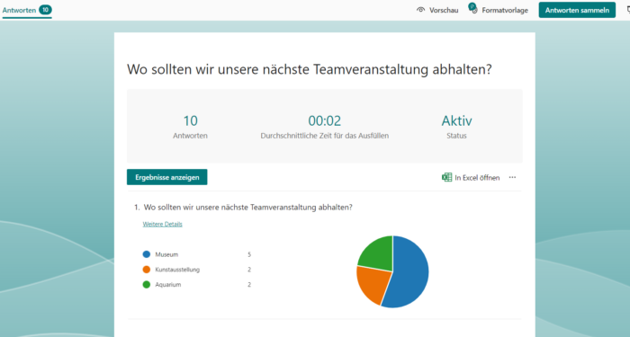 Wie man eine Abstimmung in Microsoft Forms erstellt | The Jotform Blog