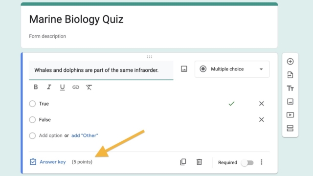 How to make an answer key in Google Forms | The Jotform Blog