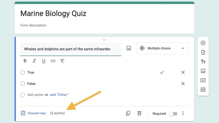 How to make an answer key in Google Forms | The Jotform Blog