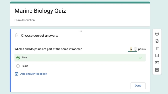 How to make an answer key in Google Forms | The Jotform Blog