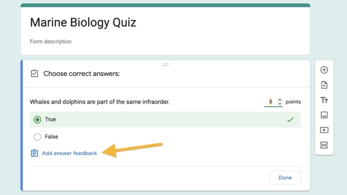 How to make an answer key in Google Forms | The Jotform Blog
