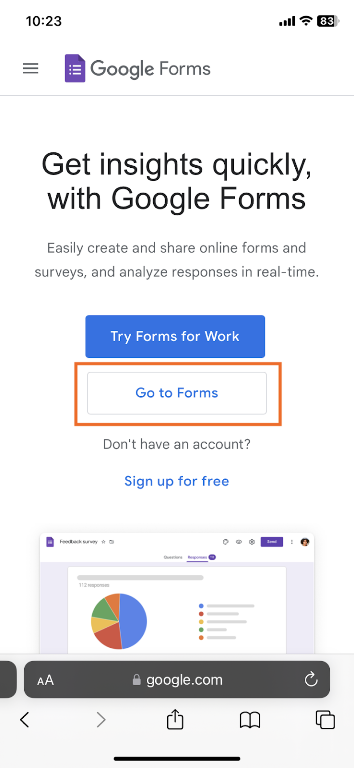 How to create a Google Form on a mobile device | The Jotform Blog
