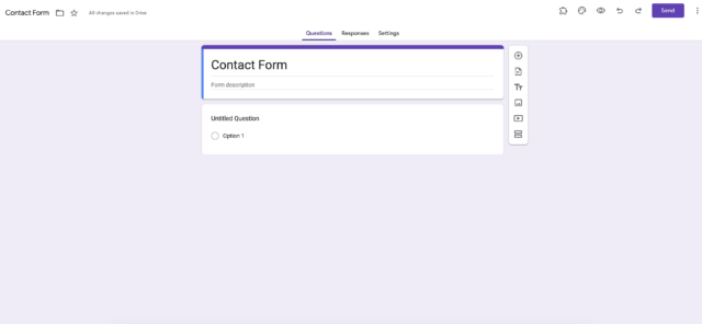 How to create a “Contact Us” Google Form for your website | The Jotform ...