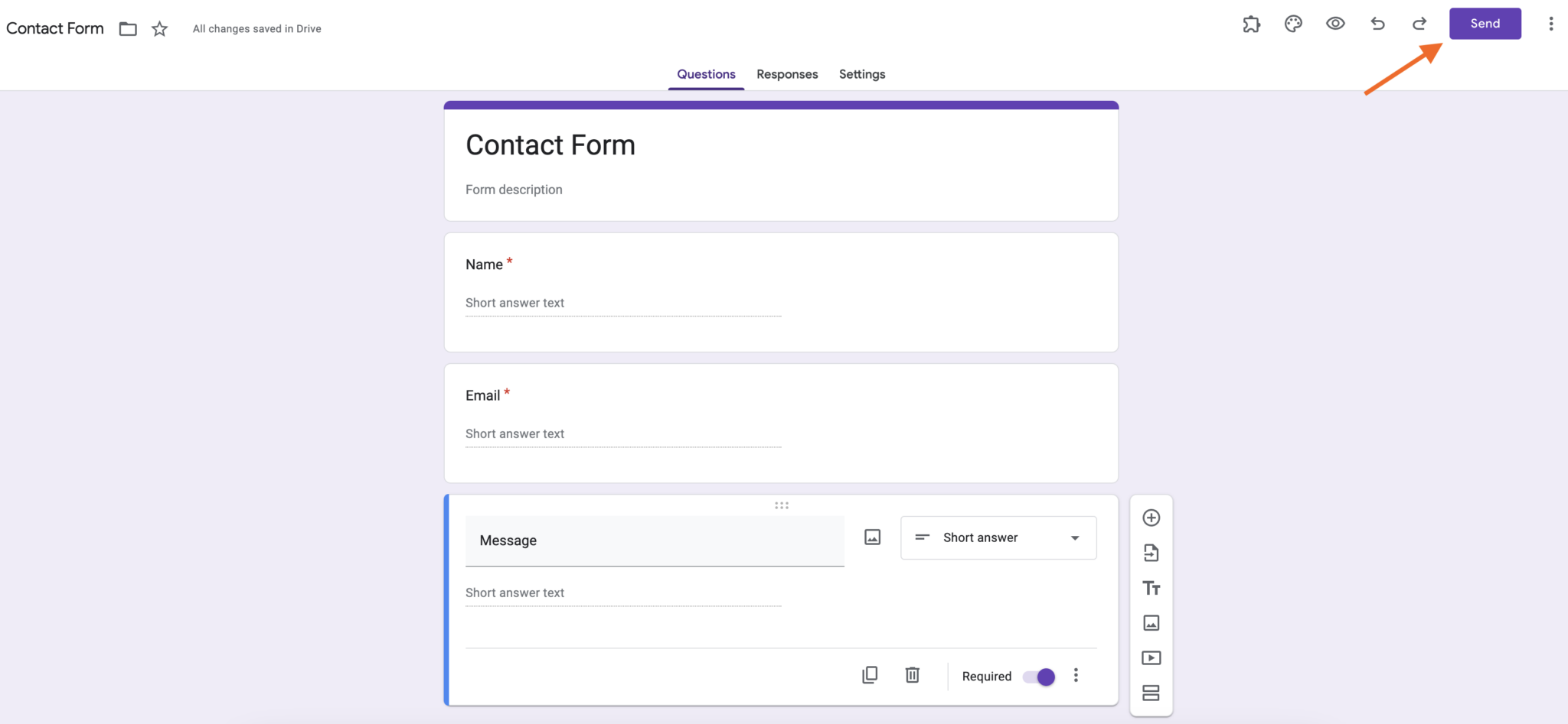 How to create a “Contact Us” Google Form for your website | The Jotform Blog