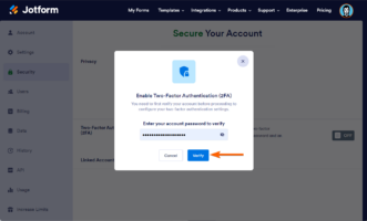 How to Enable Two-Factor Authentication (2FA)