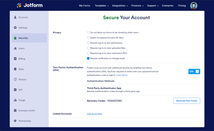 How to Enable Two-Factor Authentication (2FA)