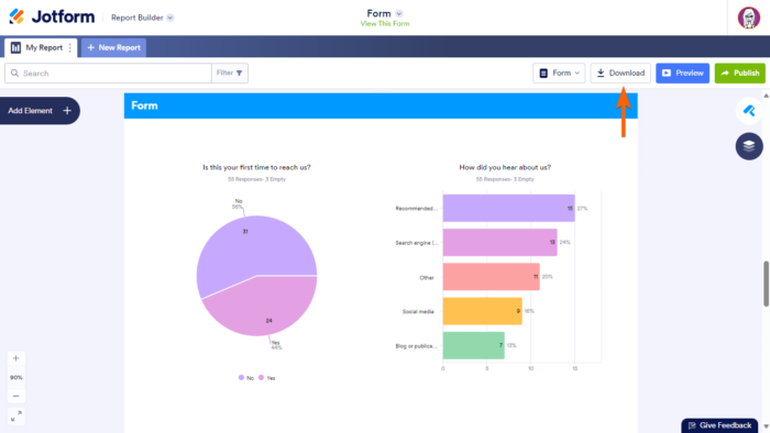 How to Download or Print Your Visual Report