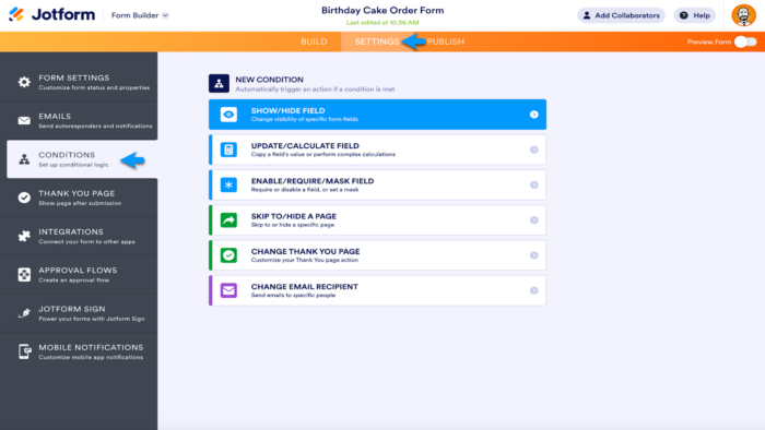 Need-to-know Form Builder features and updates