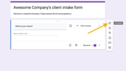 How to create a Google intake form in Google Forms | The Jotform Blog