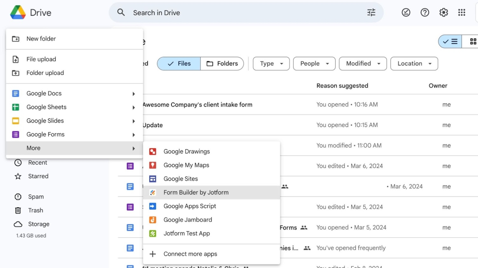 Jotform Form Builder now available on Google Workspace | The Jotform Blog