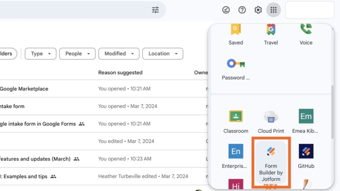 Jotform Form Builder now available on Google Workspace | The Jotform Blog