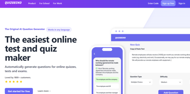 Top 8 online quiz makers for teachers in 2025 | The Jotform Blog